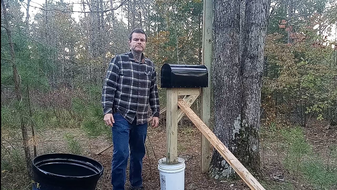 Adding New Mailbox on Rural Road - YouTube
