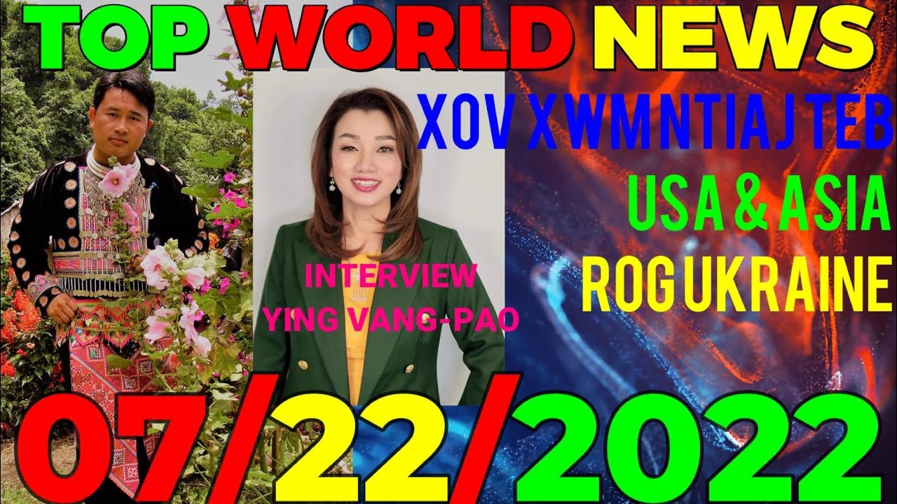 TOP WORLD, USA, ASIA & ROG UKRAINE NEWS💥INTERVIEW CANDIDATE: YING VANG ...