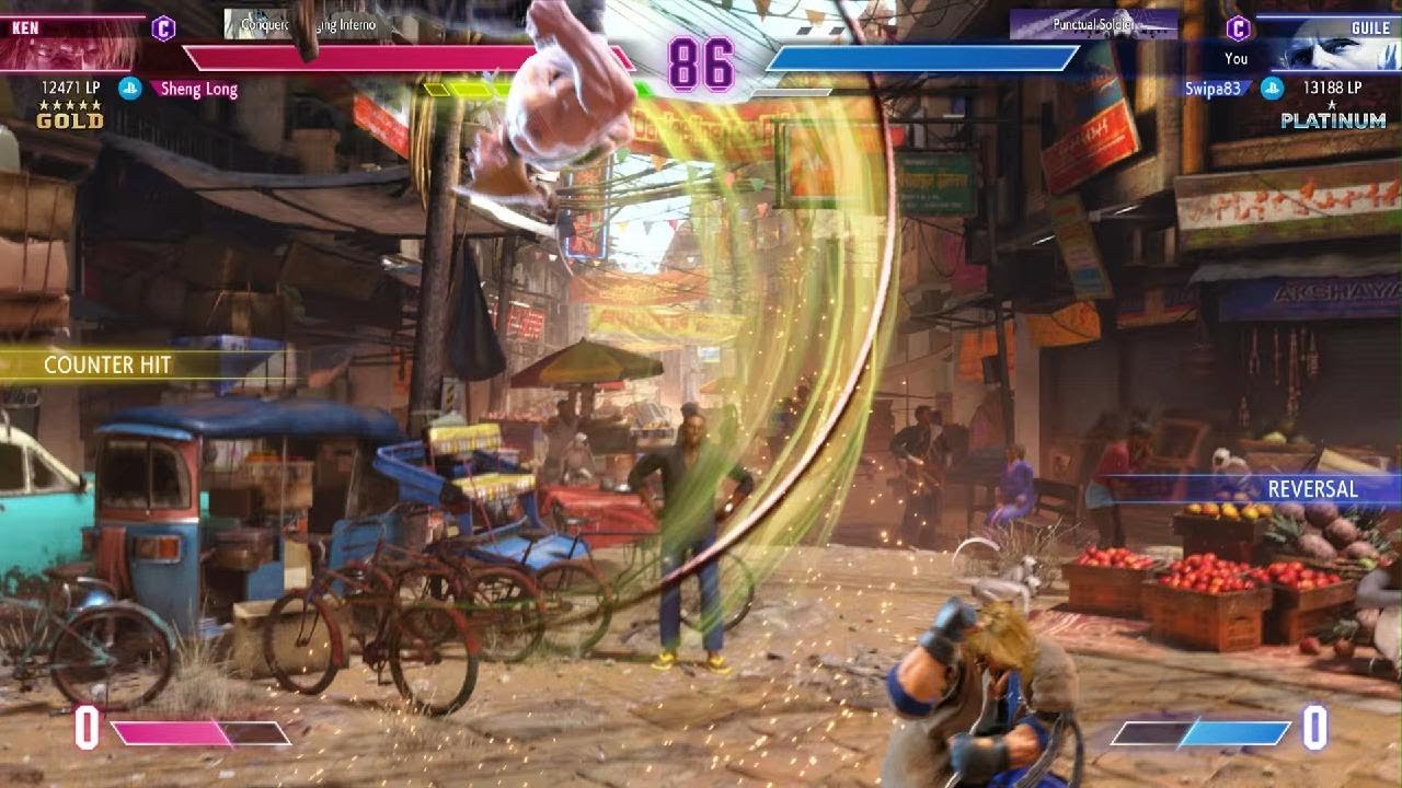Swipa83 (Guile) vs Sheng Long (Ken) - YouTube