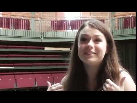 Rachel Burnham - Inside the Caryl Churchill Theatre - YouTube