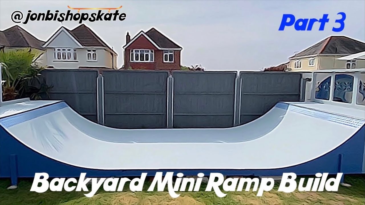 Build A Backyard Mini Ramp Part 3. 4 Ways to Dampen and Reduce Noise ...