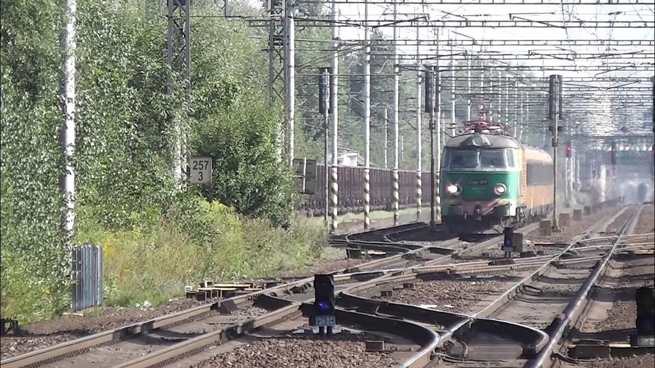 ET22-1177 PKP táhne mrtvé IC 1006 Regiojet - YouTube