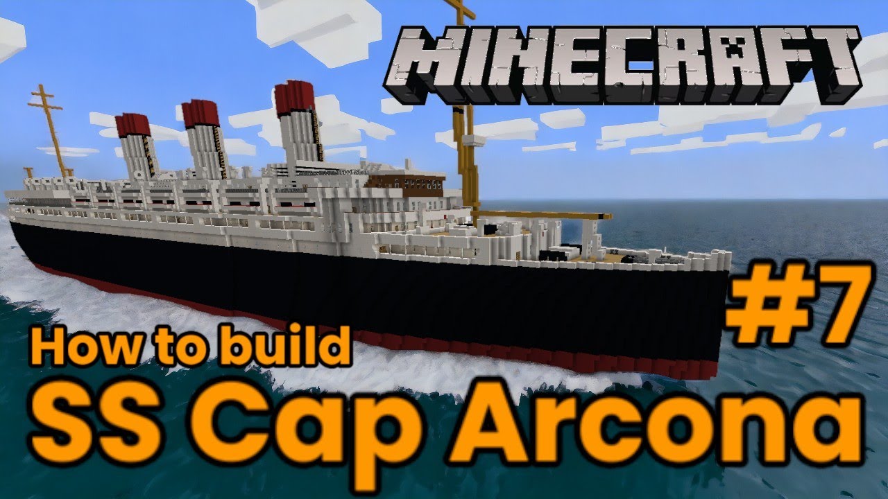 SS Cap Arcona, Minecraft Tutorial #7 - YouTube