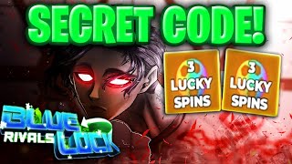 Blue Lock Rivals Secret Don Lorenzo Lucky Spins Codes 2025 Roblox ...