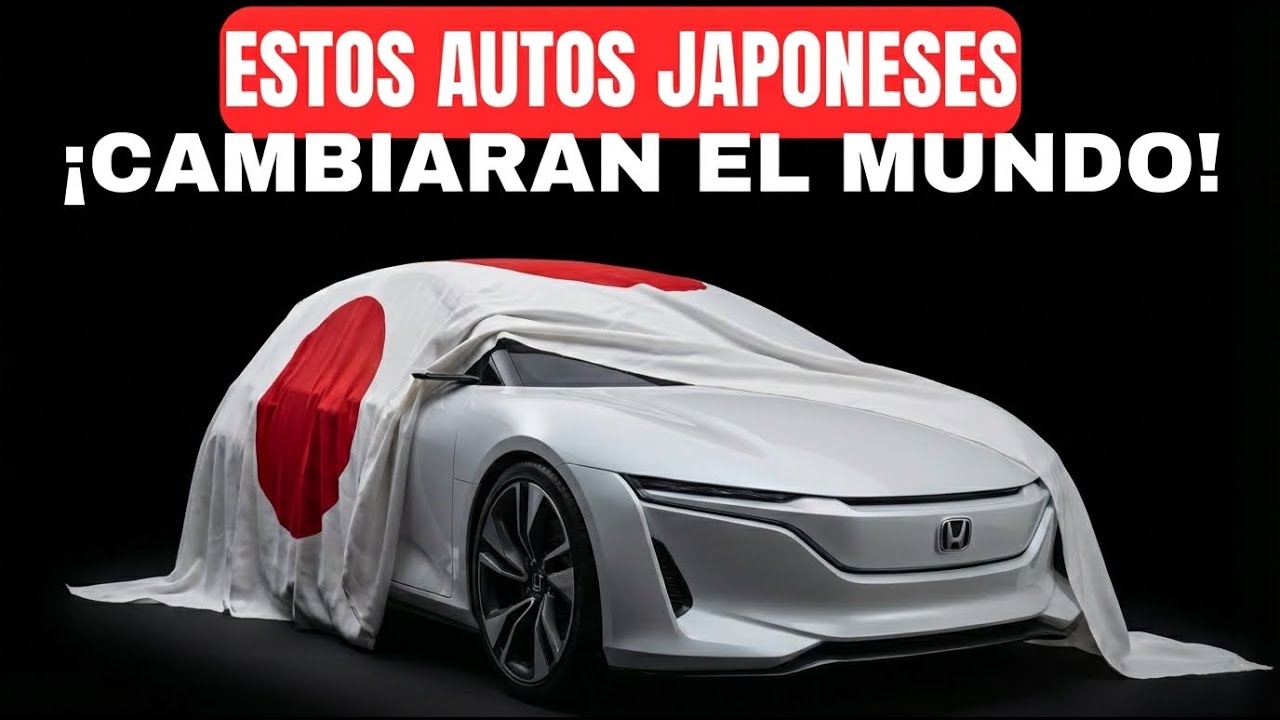 Los Autos Japoneses 2026 MÁS IMPACTANTES 😱 ¡Nuevos Modelos que Romperán ...