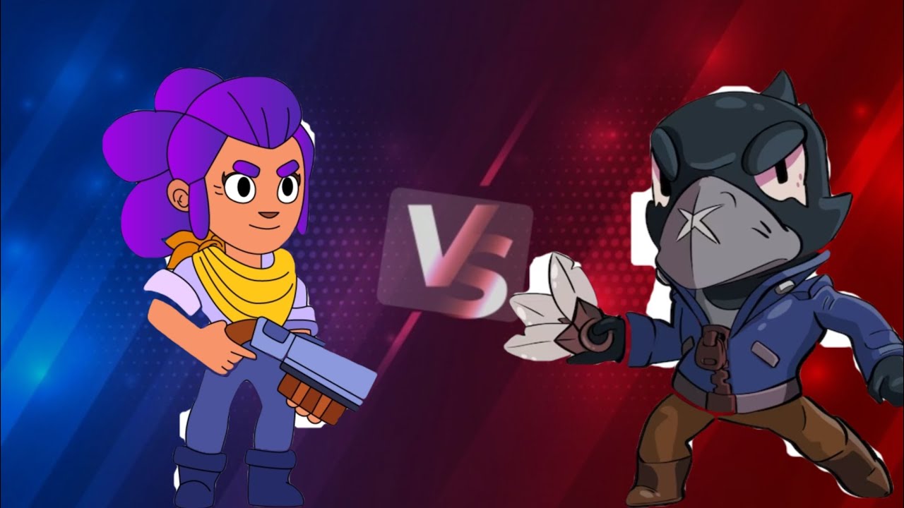 Shelly VS Crow #part 2 #Brawl Stars - YouTube
