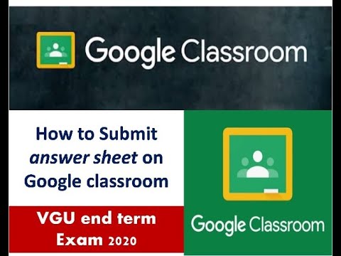 How to submit assignment on Google classroom - YouTube