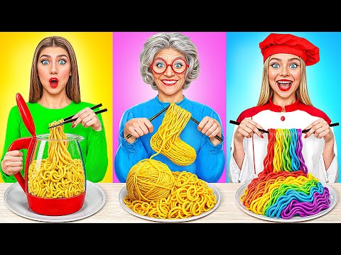 Ben vs Büyükanne Yemek Yapma Mücadelesi | Pişirme Savaşını Kim Kazanır Multi DO Girls