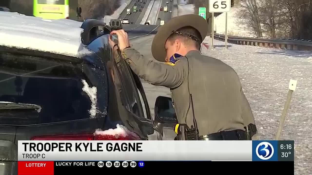 State troopers on the lookout for ‘ice missiles’, sheets of ice and ...