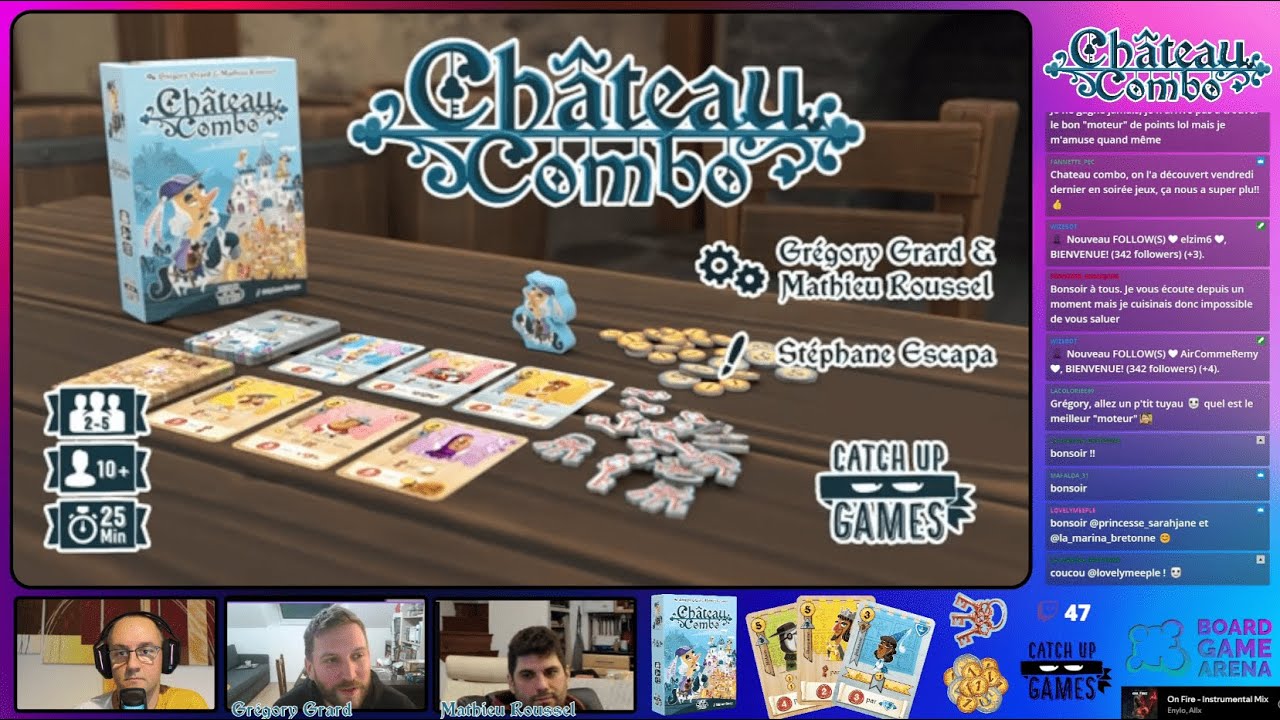 CHÂTEAU COMBO avec les auteurs Grégory Grard et Mathieu Roussel - YouTube