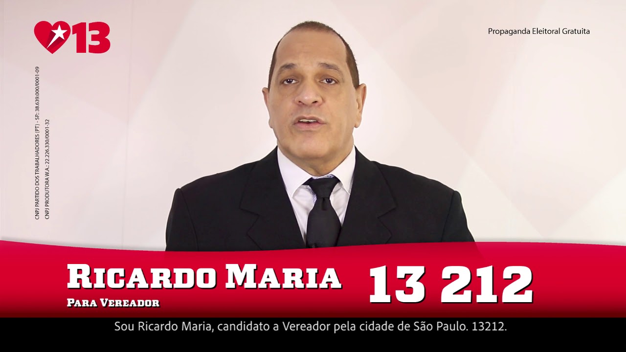 RICARDO MARIA VEREADORES PT 13 212 - YouTube
