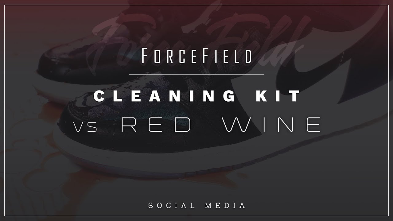 ForceField Emoji Series : Protector Spray vs Red Wine - YouTube
