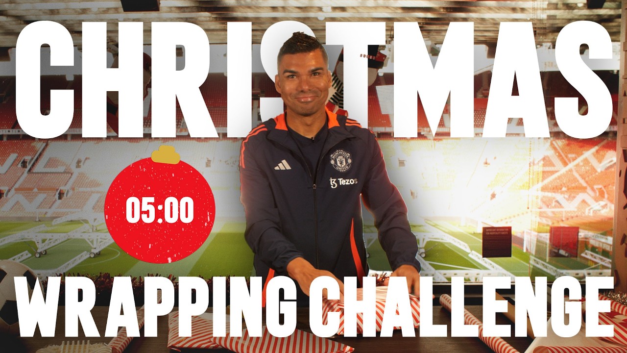 Christmas Wrapping Challenge 🎁🎄 - YouTube