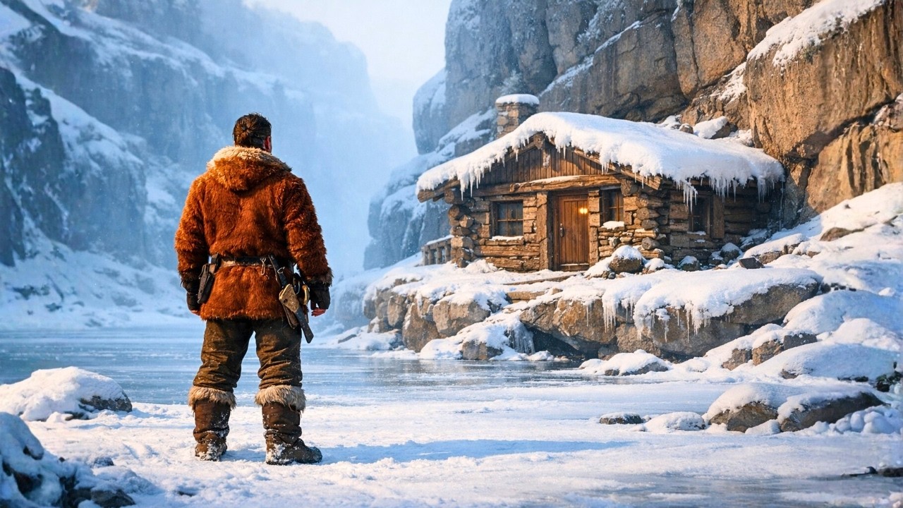 Stranded by Winter, the Mountain Man Took Shelter in a Canyon Cabin ...