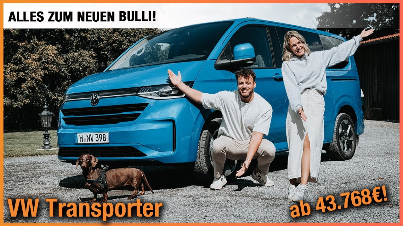 VW Transporter im Test (2025) Alles zum NEUEN Bulli auf Ford Tourneo ...