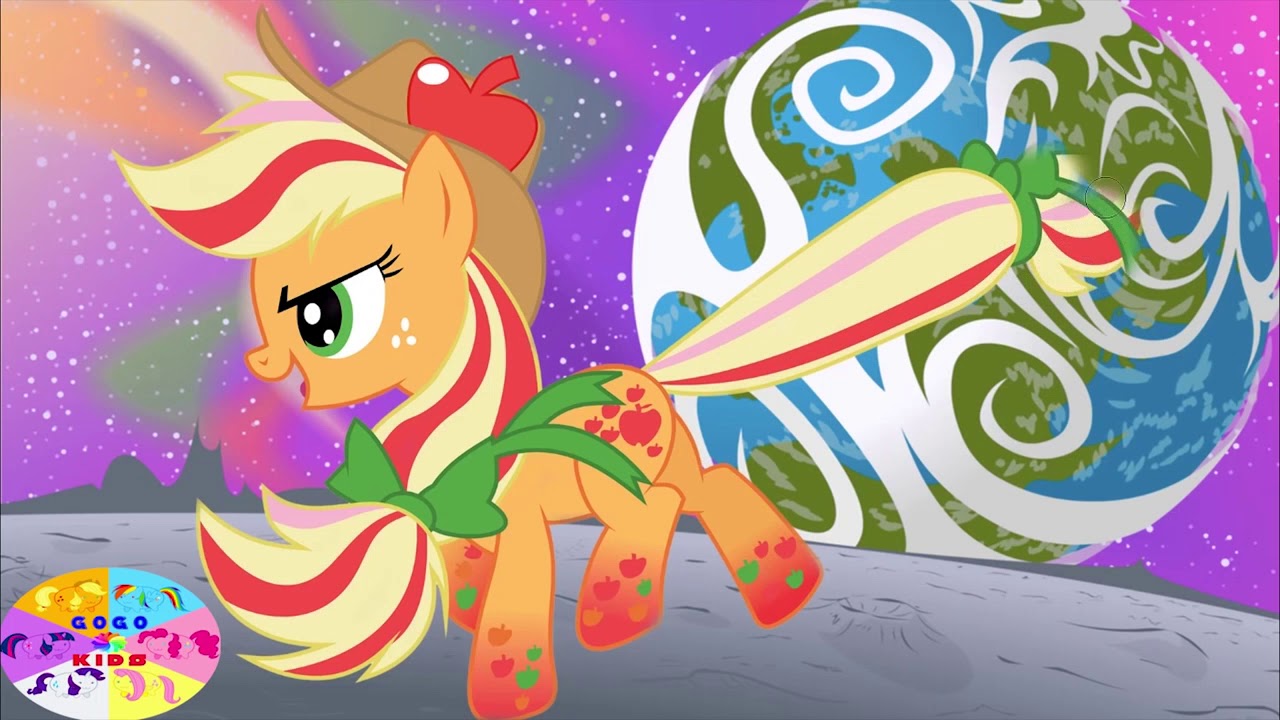 My Little Pony Mane 6 Transforms into Galaxy Rainbow Ponies ... - YouTube