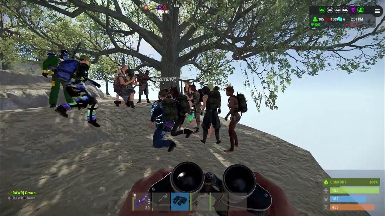 Base Jumpers from Hub Rust Empires - YouTube