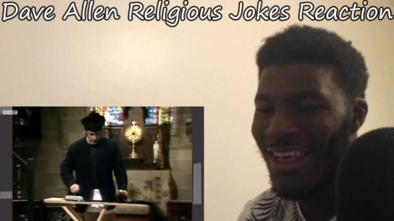 Dave Allen "Religious Jokes" Reaction - YouTube
