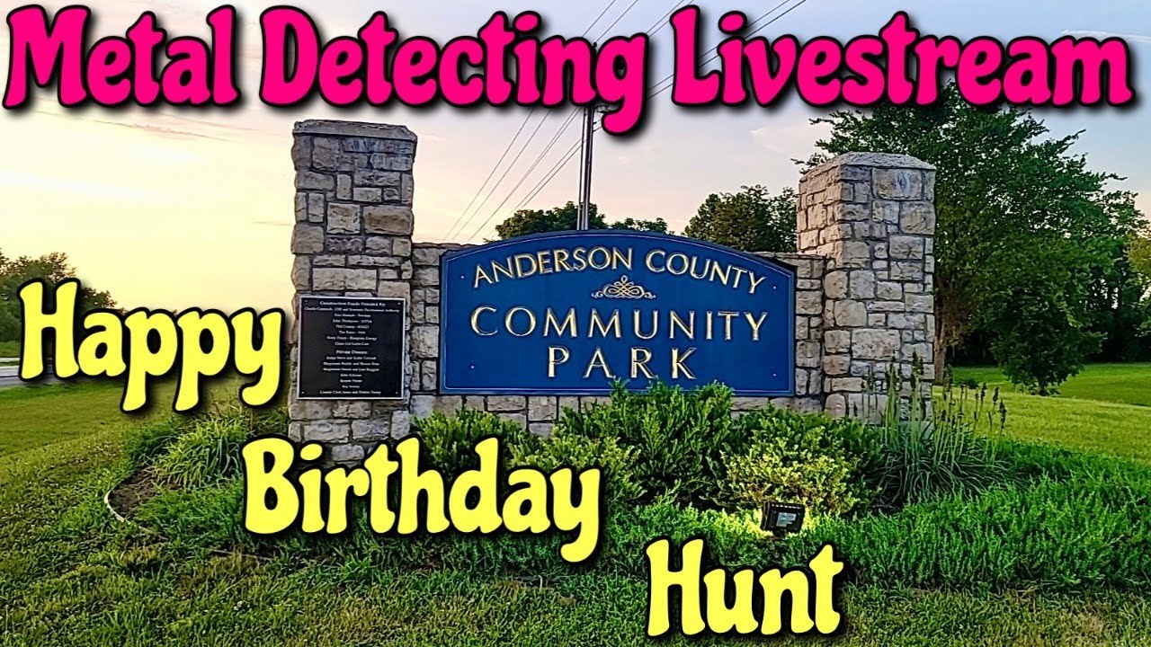 Live Birthday Hunt. Evening Metal Detecting trip, what will I find for ...