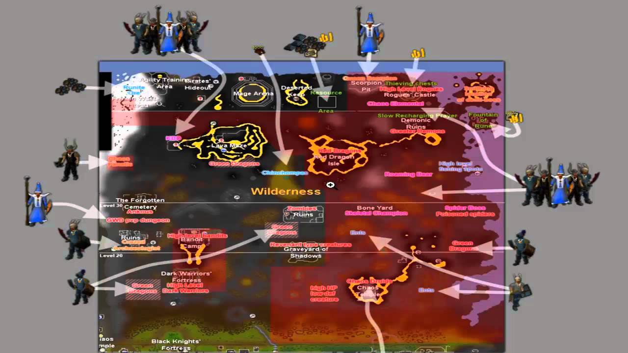 Runescape 2007 Wilderness Rejuvination and Account Updates! - YouTube
