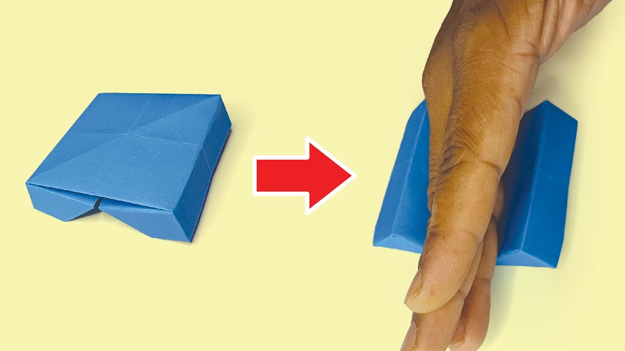 How To Make Origami Toy "Infinity Karate Board" | How to Fold "Infinity ...