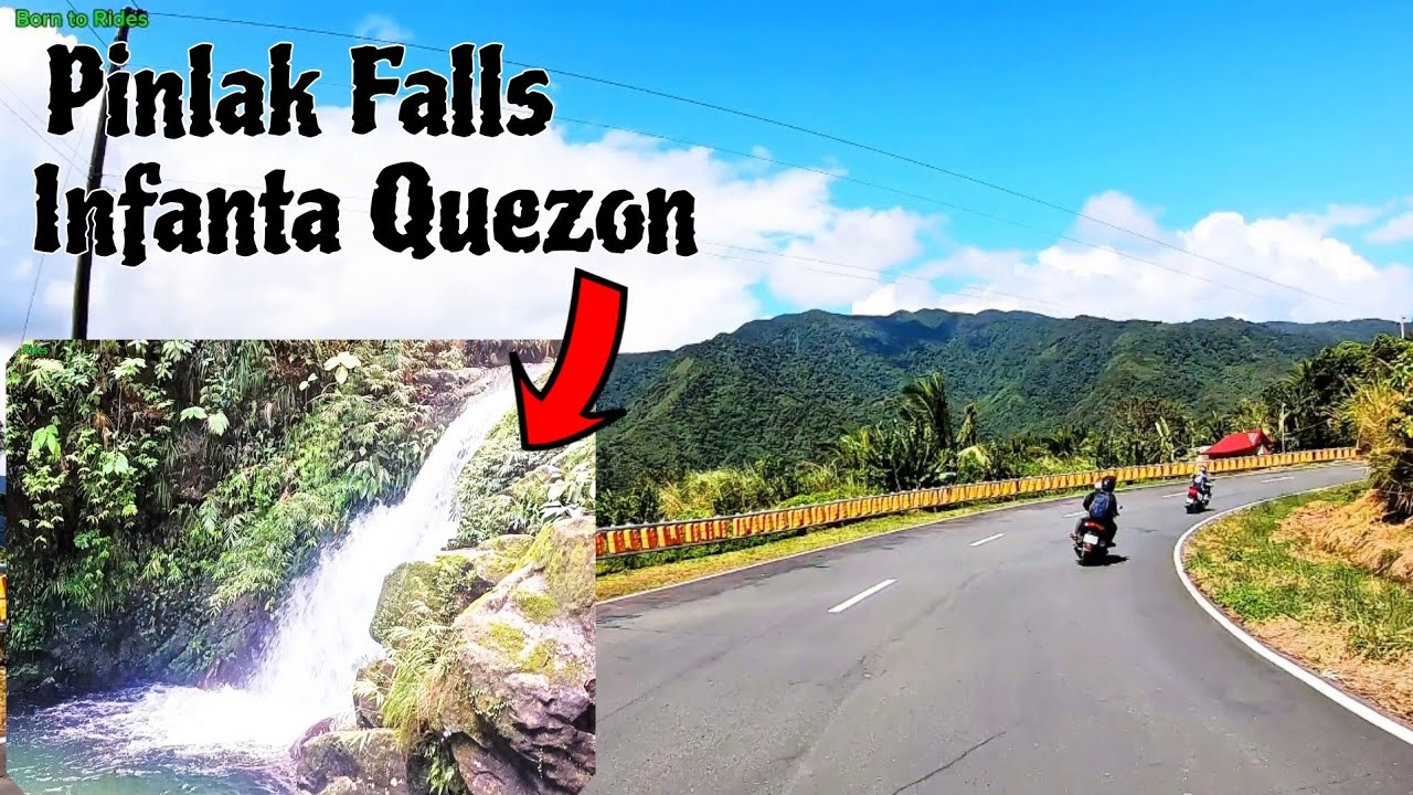 MOTORCYCLE ADVENTURE | PINLAK FALLS | INFANTA QUEZON PROVINCE | #cb400 ...