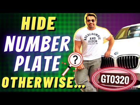 Why People HIDE Number Plate - License Plate ? 🤔 | Flying Beast - YouTube