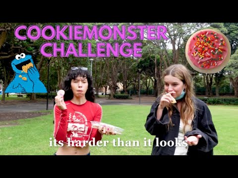 COOKIE MONSTER CHALLENGE ⚡ - YouTube