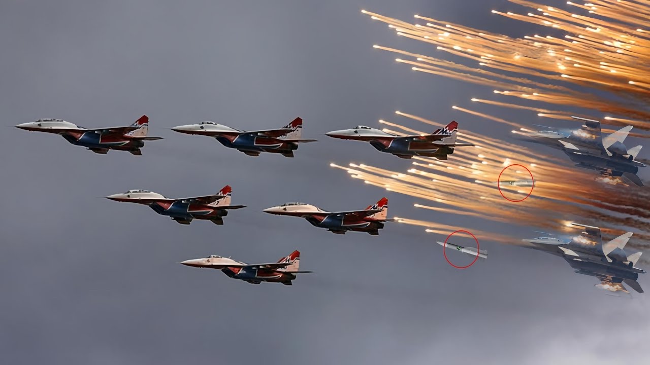 3 Minutes Ago! A Russian SU-57 Fighter Jet Was Shot Down by a US F-35 ...