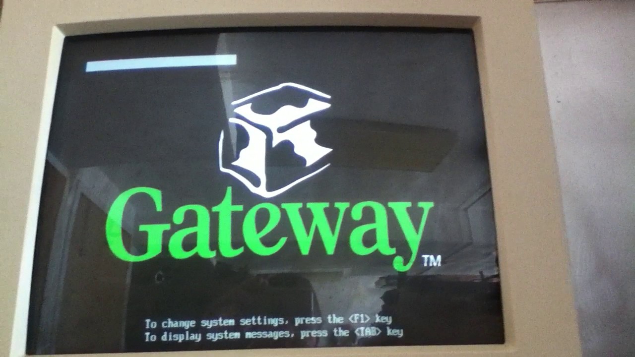 Gateway E 4200 Running Windows NT 4.0 - YouTube