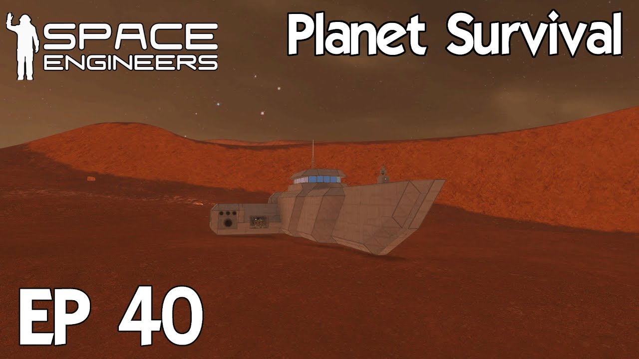 Space Engineers Planets - Ep 40 Stranded On Mars - YouTube