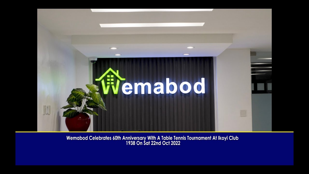 WEMABOD CELEBRATES 60TH ANNIVERSARY WITH A TABLE TENNIS TOURNAMENT AT ...