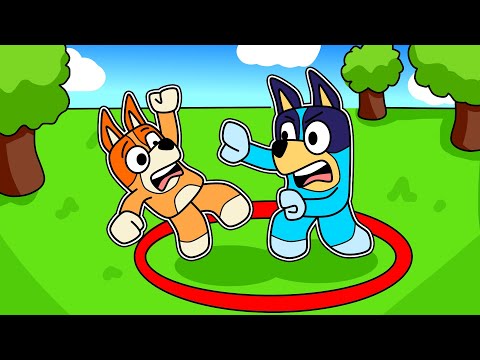 Video: BLUEY Y BINGO ATRAPADAS EN UN CIRCULO en ROBLOX LAS AVENTURAS DE ...