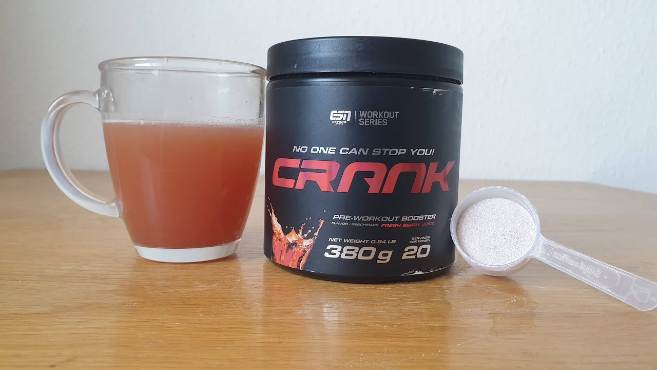 Crank Pre Workout Flavours | EOUA Blog