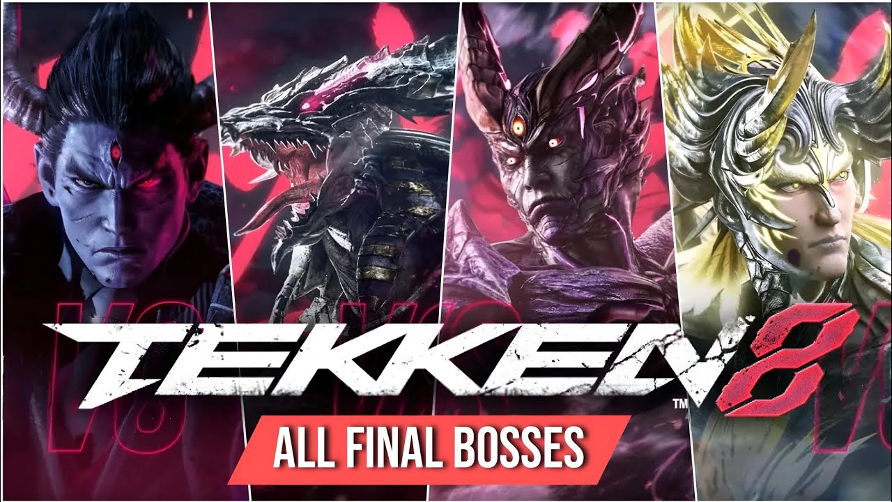 Tekken 8 Arcade Mode : All Final Bosses Criteria | Final Boss Based on ...