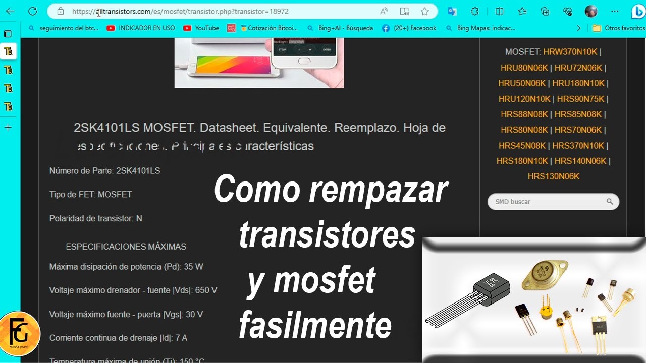 🤔 Como dominar el reemplazo de transistores y MOSFET: técnicas rápidas ...