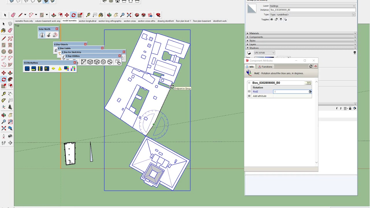 court square SketchUp Lesson 9 solar north - YouTube