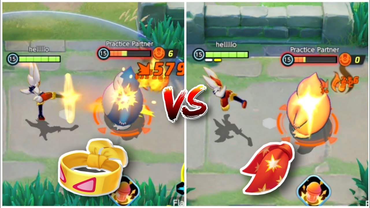 Muscle band vs Rapid fire scarf vs Red emblems | Pokemon Unite - YouTube