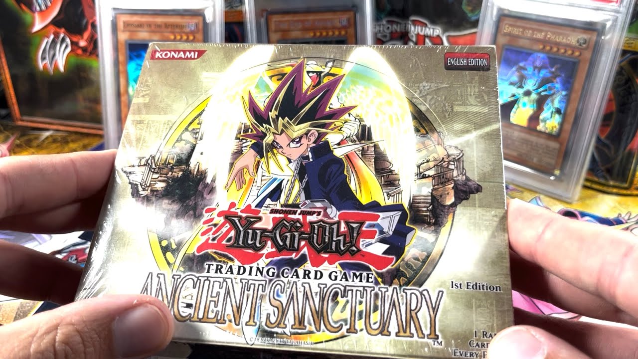 Ancient Sanctuary 1st Edition Booster Box Opening!!! 2004 Yugioh ...