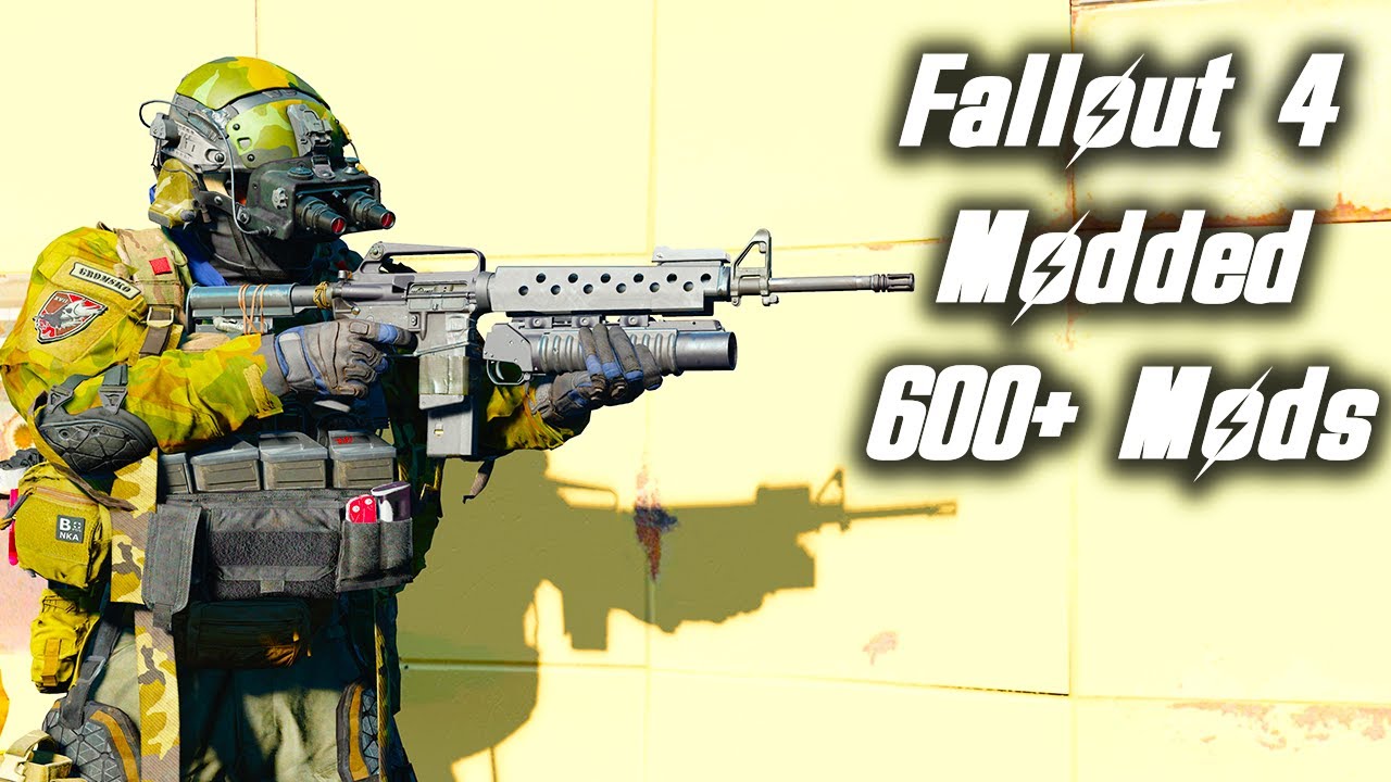 Fallout 4: Ultra MODDED Gameplay | Part 72 (600+ Mods) (Fallout 4 ...