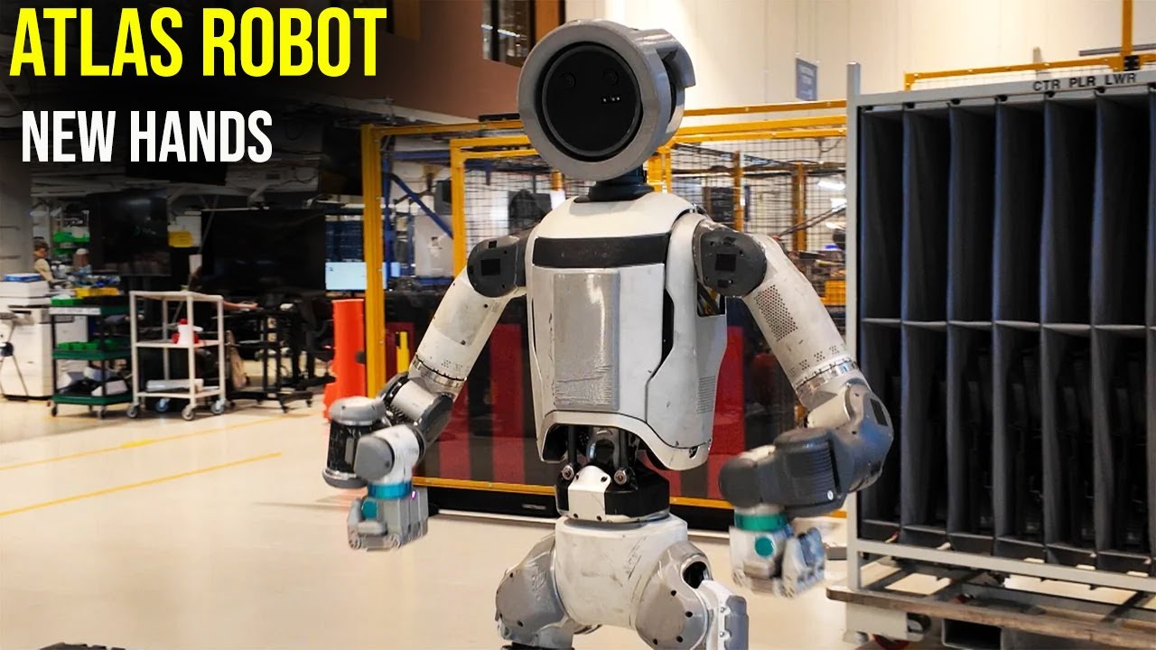Atlas Humanoid Robot Update | Human-Like Hands and Advanced ...