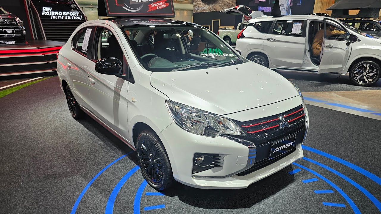 Mitsubishi Attrage/Mirage Sedan (A13A-20) Special Edition Full Tour ...