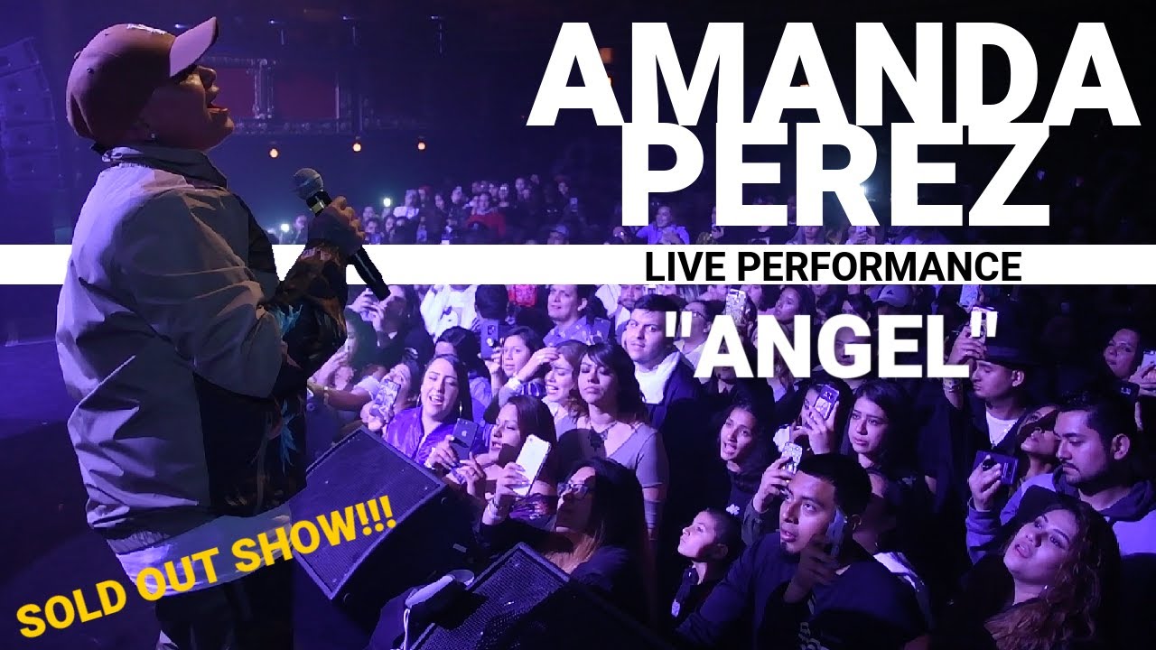 Amanda Perez Performs Hit Single "ANGEL" - YouTube