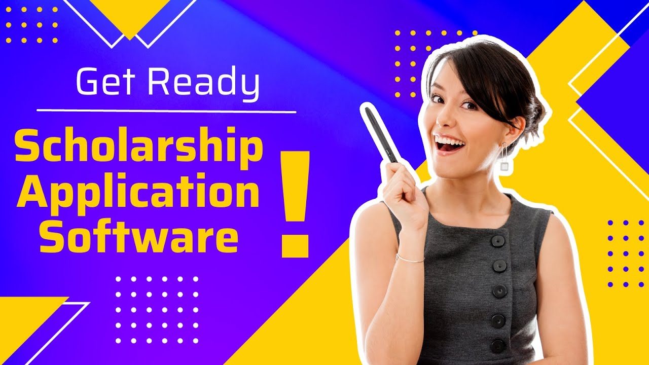 Scholarship Application Software - YouTube