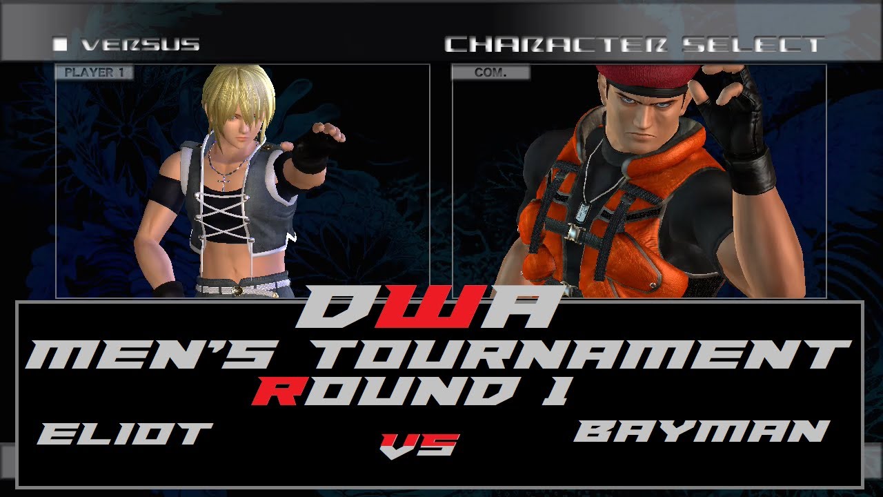 DEAD OR ALIVE 4 [XBOX 360/XBOX One] DWA Men's Tournament's Round 1 ...