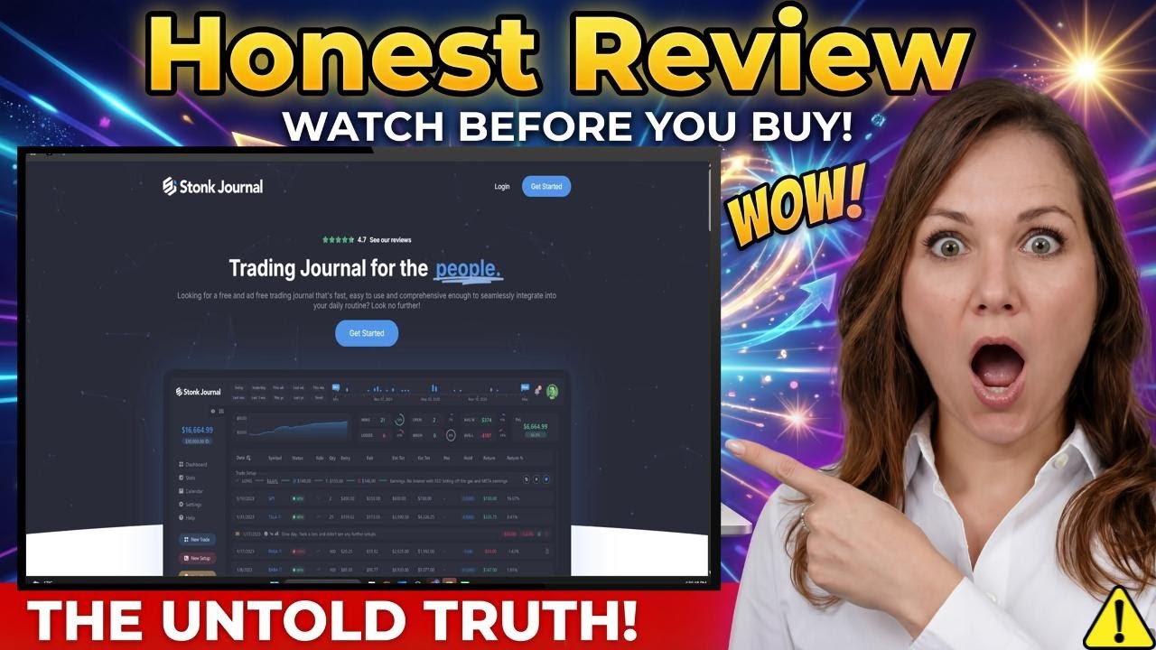 Stonk Journal Review 2026: Best Free Trading Journal for Stocks, Forex ...