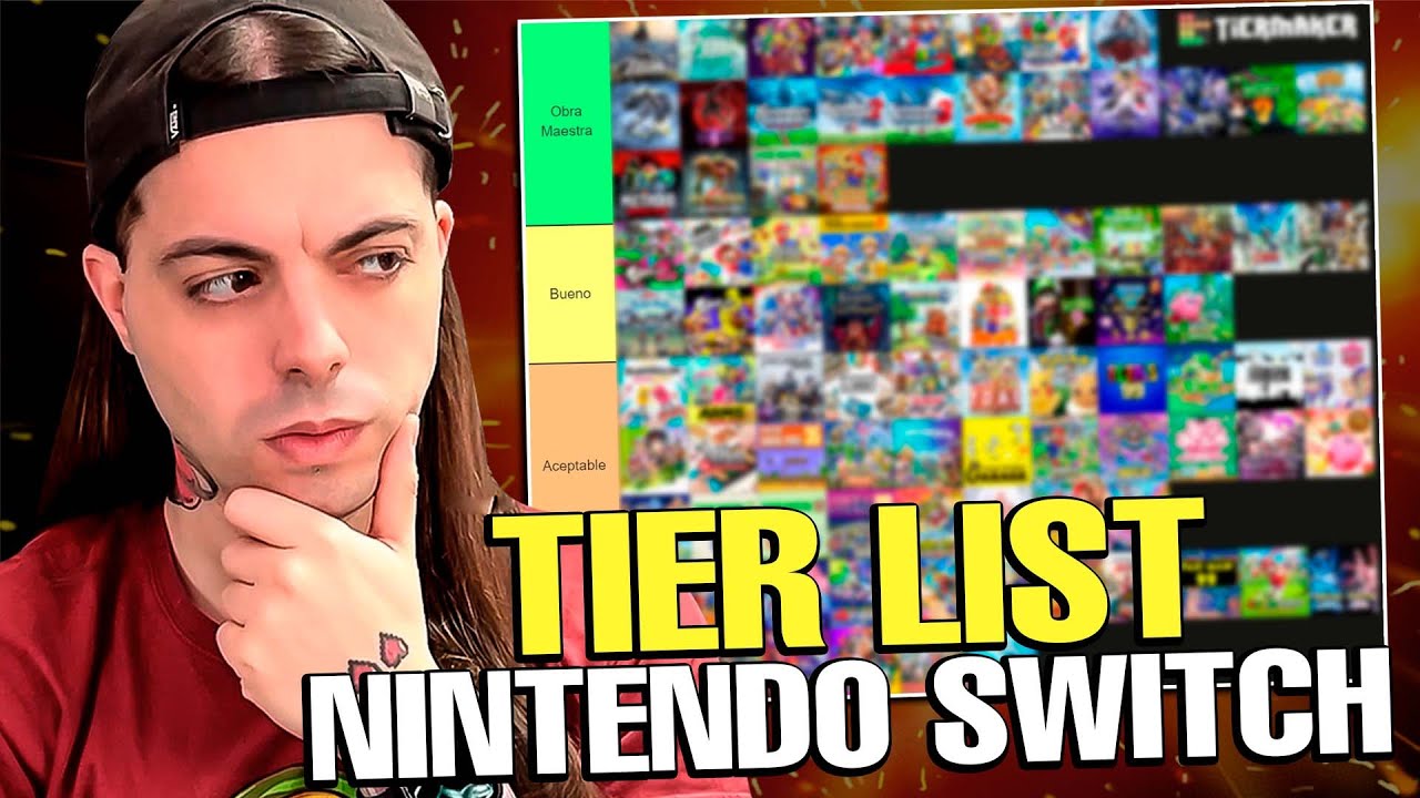 Mi TIER LIST de los MEJORES JUEGOS de Nintendo SWITCH - YouTube
