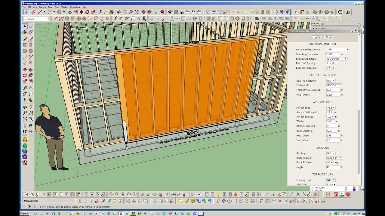 Medeek Wall Plugin Tutorial 26 - Shearwalls - YouTube