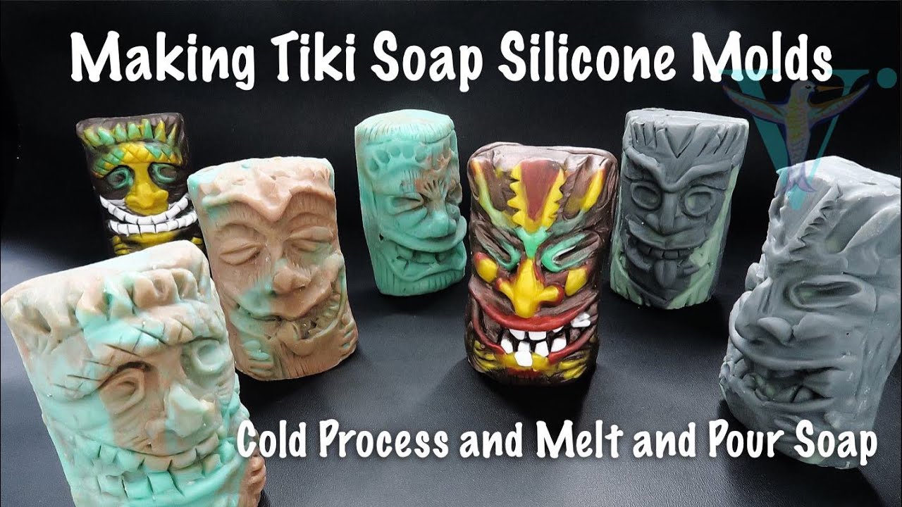 Making Tiki Soap, Statues and Silicone Molds - YouTube