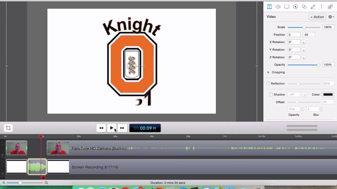 Insert Bumper Video in ScreenFlow - YouTube